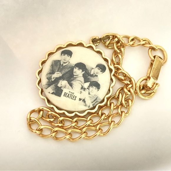 The Beatles | Jewelry | 96s Vintage The Beatles Yeh Yeh Yeh Photo Image ...